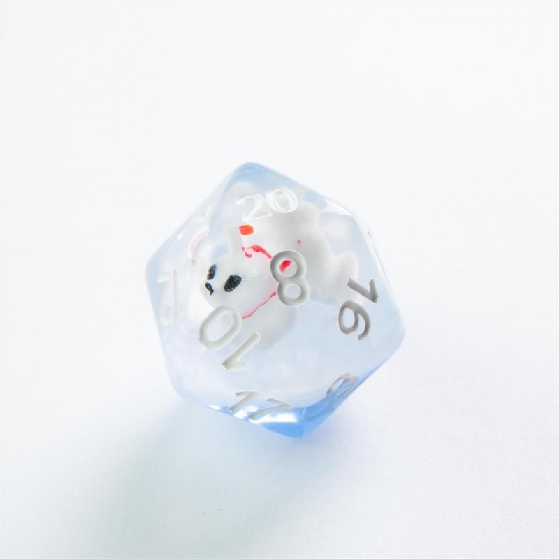 Polar Bear RPG Dice Set (7pcs)