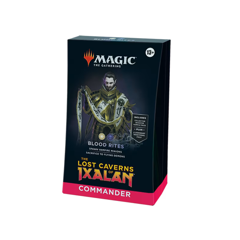 MTG - Mazo de Commander Las Cavernas Perdidas de Ixalan - Blood Rites ...