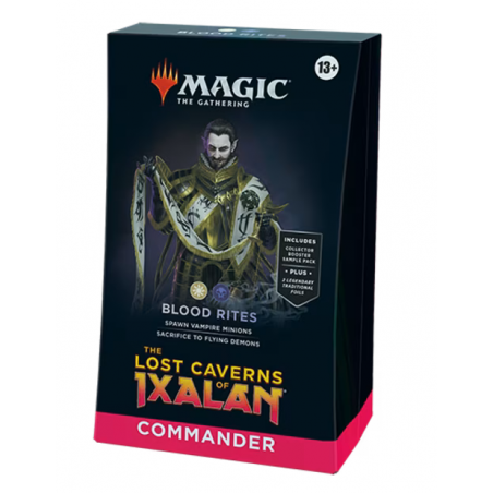 MTG - Mazo de Commander Las Cavernas Perdidas de Ixalan - Blood Rites ...