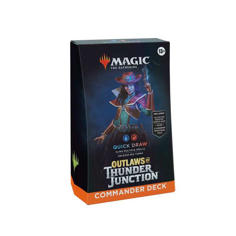 MTG - Mazo de Commander Forajidos de Cruce de Truenos - Quick Draw (Inglés)