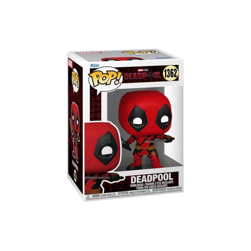 Deadpool Wolverine Figura POP! Marvel Vinyl Deadpool 9 cm