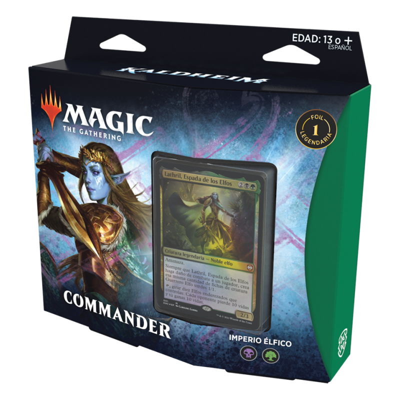 MTG - Mazo de Commander de Kaldheim "Imperio Élfico" (español)